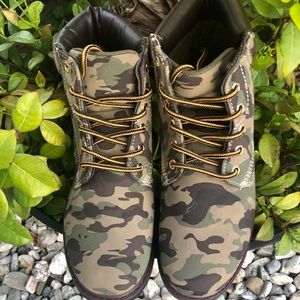 Shoes | Camo Work Boots | Poshmark